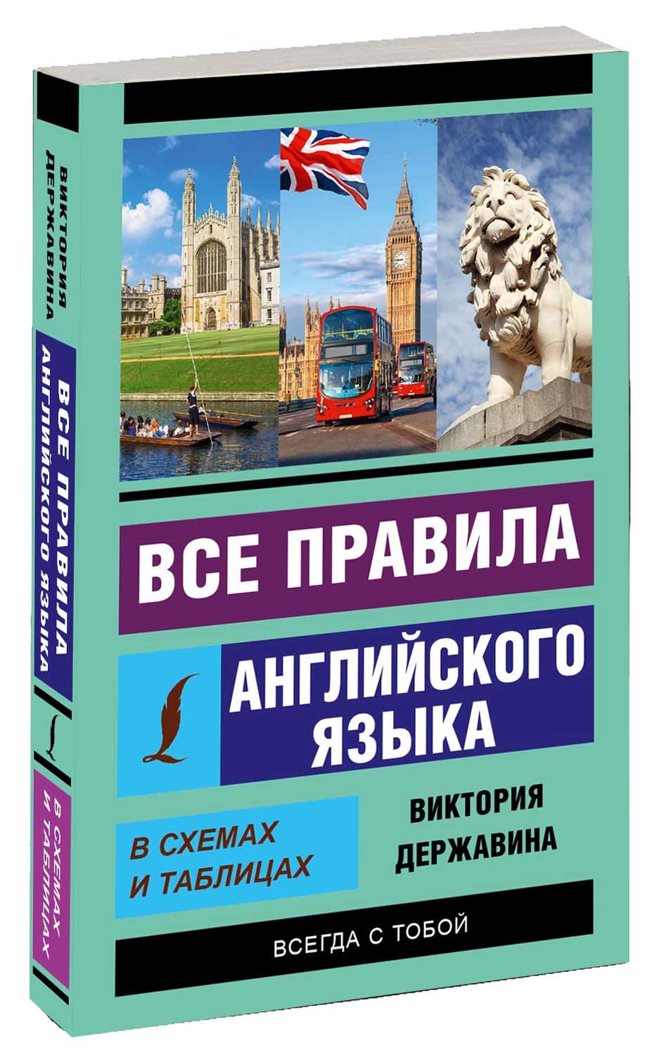 Виктория Державина: Все правила английского языка в схемах и таблицах